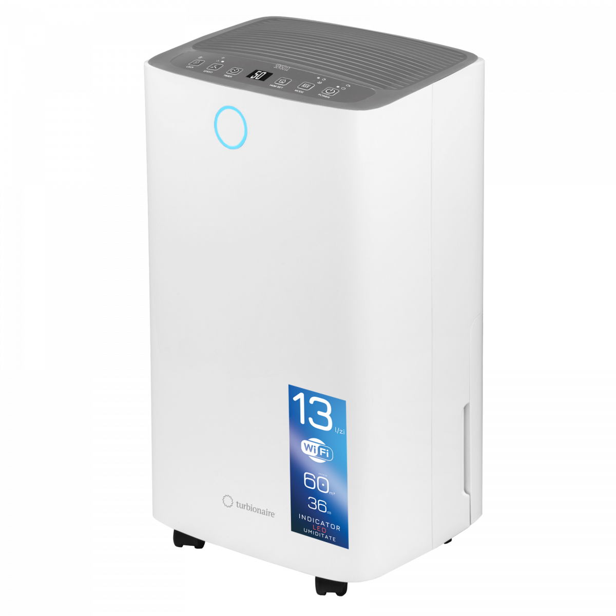 Dezumidificator Turbionaire Senso 13 WIFI eficient si silentios - Intax