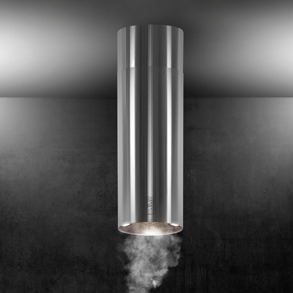 Hota insula Turbionaire Dot 35 Island, Inox, 800 mc/h, Clasa A++, Motor ...